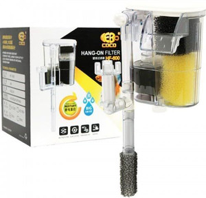 VAYINATO Coco HF-600 Nano Mini Hang On Filter | 4W | 450L/Hr | Fit for ...