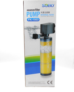 SOBO SOBO 1503 Aquarium Internal Filter | 15W | 1200L/H | Suit 3-3.5 Ft ...