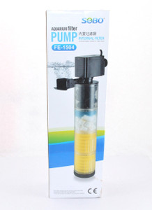 SOBO SOBO FE-1504 Aquarium Internal Filter | 15W | 1200L/H | Upto 3-4 ...