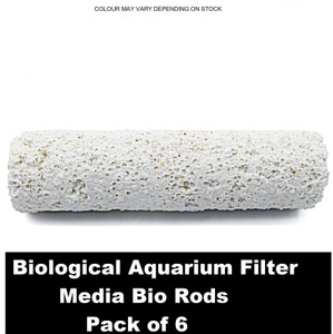 AKSHAT ENTERPRISES Biological Aquarium Filter Media Rod Pack of 6 ...