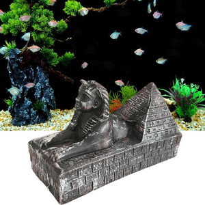VAYINATO Ancient Egyptian Sphinx God Idol Decor Figurine for Aquarium ...