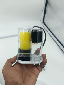 Aquastar Coco Nano White Transparent Hang On Filter HF-600 | 4W - 450L ...