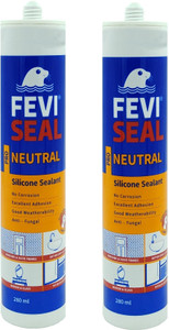 FEVISEAL Neutral Pro Silicone Sealant - Excellent Adhesion| Pack of 2 ...