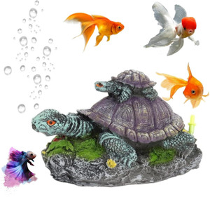 Mistletoe Resin Artificial Tortoise Turtle Animal Aquarium Decorations ...