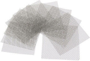 BNF 10 Pcs Stainless Steel Decorative Aquatic Moss Mesh for Aquarium ...
