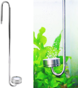 VAYINATO Stainless Steel Aquarium CO2 Bubble Atomizer Aquarium CO2 ...