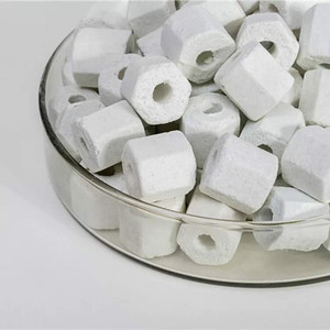 Aquanature Aquarium Porous Hexagon Bio Ceramic Ring Filter Media (1.8kg ...