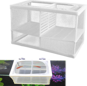 Verilux Floating Aquarium Fish Breeding Box with Mesh and Panels ...