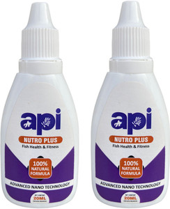 VAYINATO API Nutro Plus, 20ML (Pack of 2) For Fish Health & Fitness ...