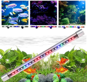 VAYINATO Aquarium Submersible WRGB LED Light Multi Color Mode (T4-20F|2 ...