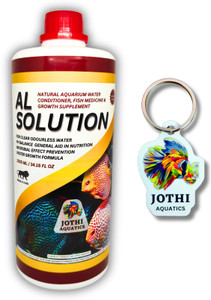 Jothi Aquatics AL-Solution Natural Aquarium Water Conditioner & Fish ...