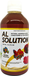 Jothi Aquatics AL- Solution - Almond Leaf extract based Aquarium water ...