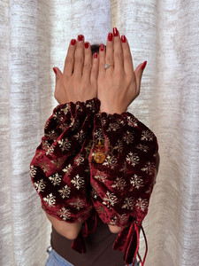 Shagun Shakti premium chuda covers/ bridal chooda cover/mehroon chuda ...