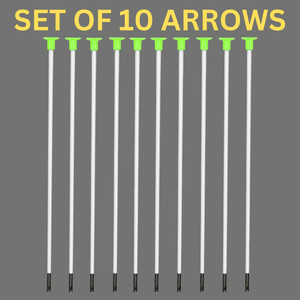 Medivedas Archery Set for Kids 10 Arrows Toys - Green (10 Arrow) Arrow ...