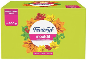 Fevicryl Mouldit 900 gm 450g Hardener 450g Resin Art Clay Price in ...