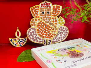 Craftistique Ganesha Mosaic DIY Kit - Ganesha Mosaic DIY Kit . shop for ...