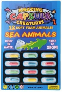 Srishti Collection Animal Capsules Creatures Grow in Water Soft ...