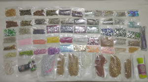 Sri Krishna Enterprises Aari Embroidery full kit combo pack of 65 ...