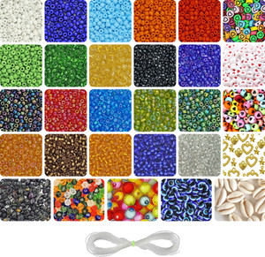 INDIKONB Mega Beads Combo Set for Craft and Jewellery Making - Mega ...
