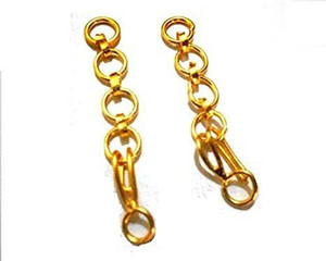 CRAFTLOVE End-Connecting Finish Lock Chains for Jewelry Making - Pack ...