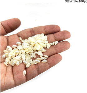 Crafts Haveli Flat Back Pastable for Art & Craft Half Cut Drop Acrylic ...