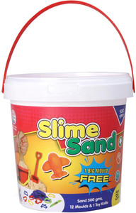 zokato Slime Sand Purple Colour 500 GMS with Moulds for Kids Kinetic ...