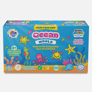 DIYScience Ocean World Aqua Squish Kit, 40+ 3D Sea Creatures, Magic ...