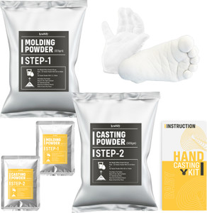 Kraftify Hand & Foot Casting Kit for Baby|Birthday Gift for NewBorn ...