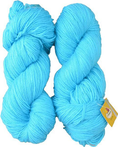 Simi Enterprise Vardhman Brilon Azure Wool Hank Hand knitting wool ...