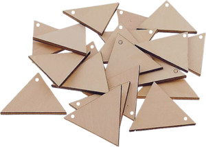 R H lifestyle Triangle MDF Board with Hole Small Mandala Art Lippan Art ...