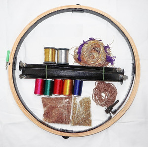 rawzone Aari Work Kit Embroidery Combo Materials Beginners Set (18 inch ...