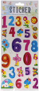 MOREL 123 counting Stickers Kids Room Posters|Poster for Play Schools ...