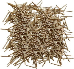 Dhinchak Small Wooden Sticks for Craft Work and Project Making (150 ...