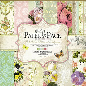ASIAN HOBBY CRAFTS Paper Pack 12" x12" : 24 patterned papers (PS017 ...