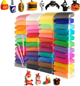 ELEXN Return Gift Magic Clay 12 Colors Air Dry Clay for Kids Clay Tools ...