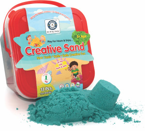 Aditi Toys 1kg Sand Large & Small Moulds Non-Toxic And Stain Free ...