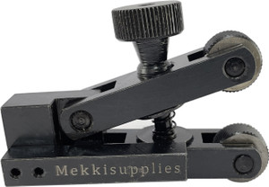 HAMMER MAN Mini V-Clamp Adjustable Spring Type Knurling Tool for Lathe ...