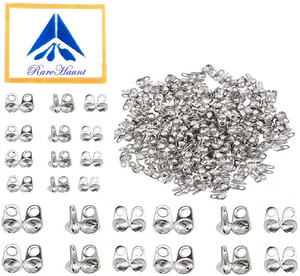 Rarehaunt Metal Open Bead Tips Knot Covers Jewellery Making Tips Knot ...