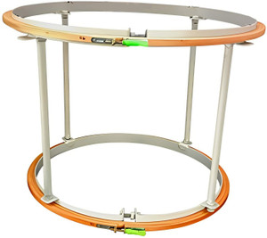 rawzone Aari/Maggam Work Stand Double Side Wooden Frame 16 & 18 inches ...