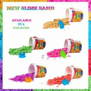 zokato Slime Sand Purple Colour 500 GMS with Moulds for Kids Kinetic ...