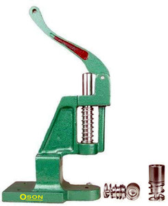 Oson Fabric button making machine with 2 steel dies & 1500 Shells ...