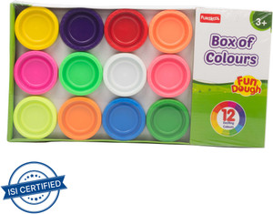FUNSKOOL Fundoh box of 12 colours playset - Fundoh box of 12 colours ...