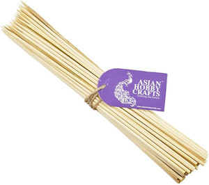 ASIAN HOBBY CRAFTS Satay Sticks Bamboo Skewers (6 Inches) - Pack of 100 ...