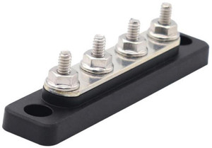 Lyla 4 Point Bus Bar Electrical Terminal 100Amp Power Distribution ...