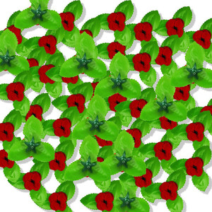 Stylewell (Pack of 200 Gram) Green Leaves Loose Flower Craft Material ...