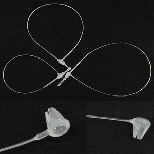 Hunny - Bunch 3" Inches Loop Pin Plastic Fastener Hang Tag Snap Lock ...