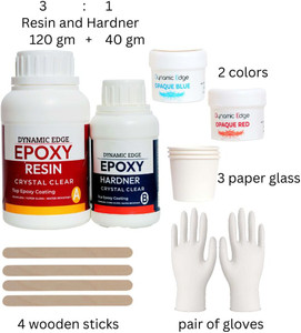 Flipkart.com | Dynamic Edge Epoxy Resin and Hardner Kit For Beginners ...