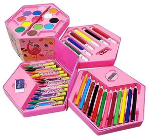 Flipkart.com | Mavin Colours Set For Kids | Drawing Kit 46 Pc Color ...