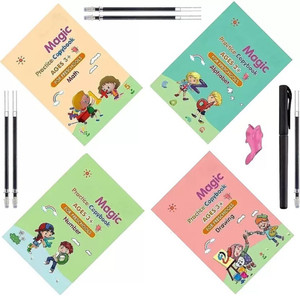 Sankcopy ™ Reusable Writing Pad for Kids: Smooth Paper & Fine Tip Pen ...