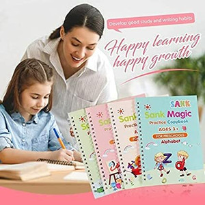 Flipkart.com | Paruni Creation Magic Practice Copy Book for Kids ...